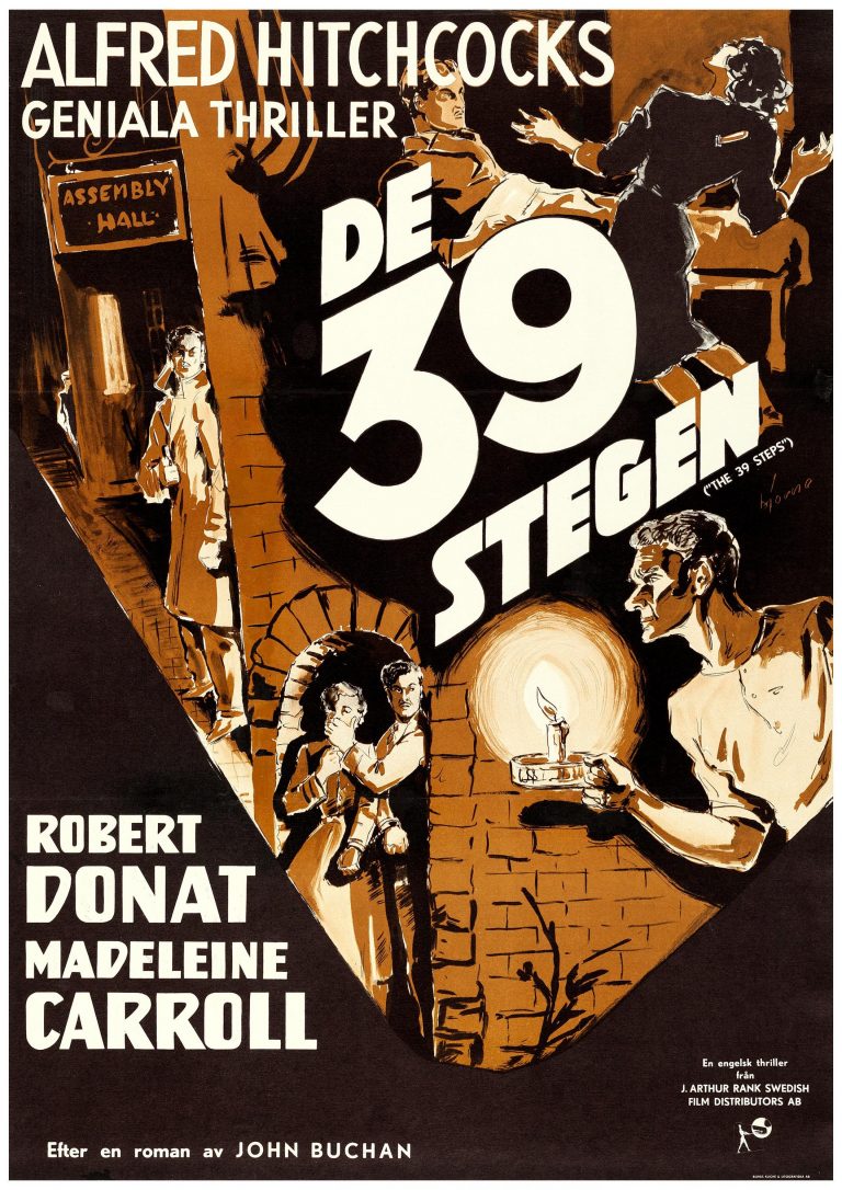 Alfred Hitchcock Collectors' Guide: The 39 Steps (1935), Part 2 ...