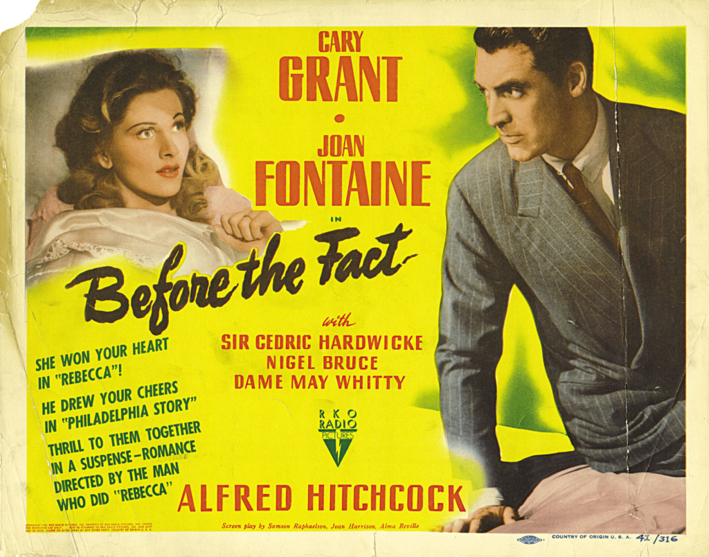 Writing on a Classic: Suspicion (1941), Part 2 – Brenton Film